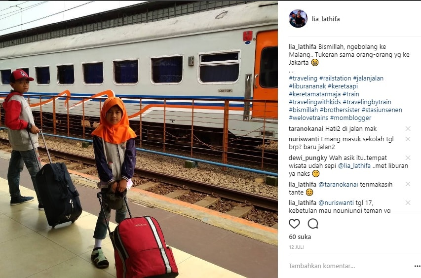 Jakarta Ke Malang Diantar Kereta Matarmaja - NarasiLia.com