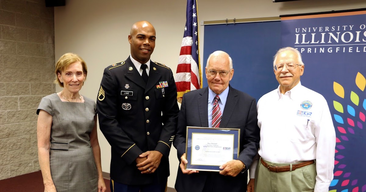UIS People: UIS Police Chief Don Mitchell honored with the Patriot ...