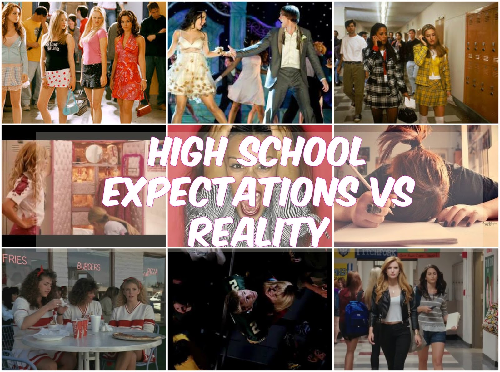 FABULOUS: Top Nine : High School Expectations VS Reality "Freshman Year":