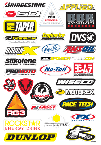 Motocross Sponsor Logos