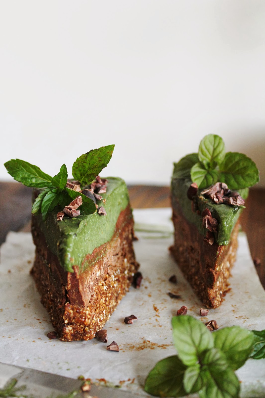 This Rawsome Vegan Life: MINTY GREEN CHOCOLATE CREAM BARS + A LITTLE ...