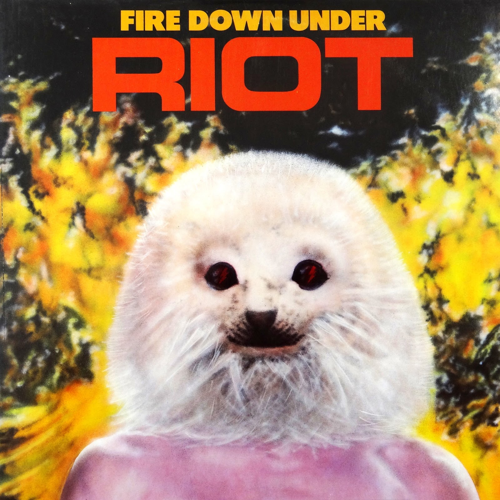 1981 Fire Down Under - Riot - Rockronología