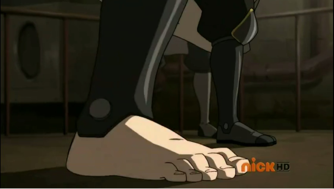 Anime Feet: Tomboy Attack: Lin Beifong