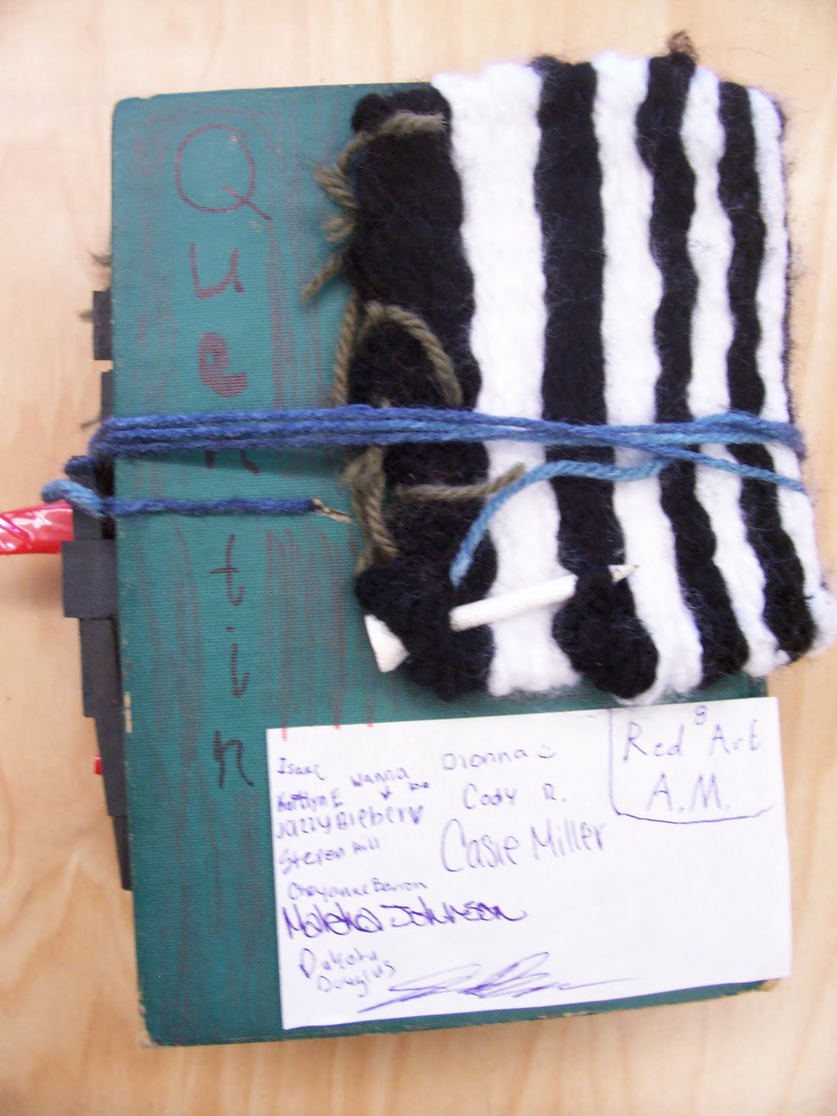 Irvington Community Middle School Art: Altered Art Books- 8th grader's ...