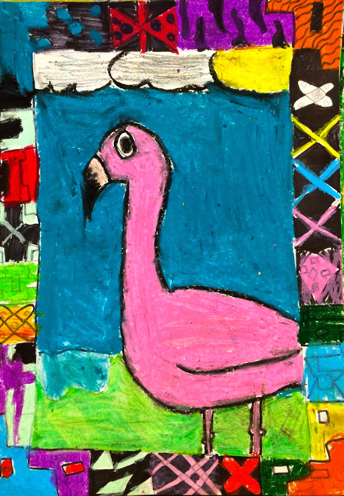 Art. Eat. Tie Dye. Repeat.: 5th Grade African Animals