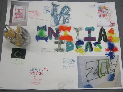 Zoe Thornton: Initial Ideas - Textiles