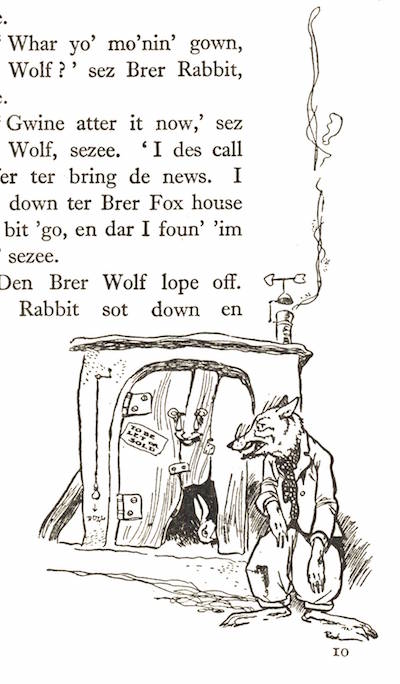 Mythology and Folklore UN-Textbook: Brer Rabbit: Mr. Wolf Makes a Failure