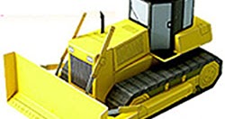 Bulldozer Papercraft | Paperized Crafts