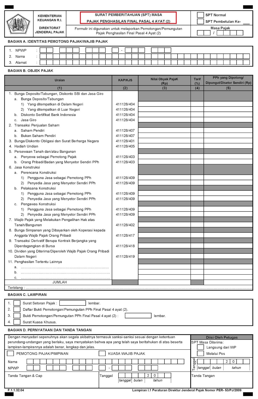Perbedaan SPPT PBB dan SPT PPh/PPN