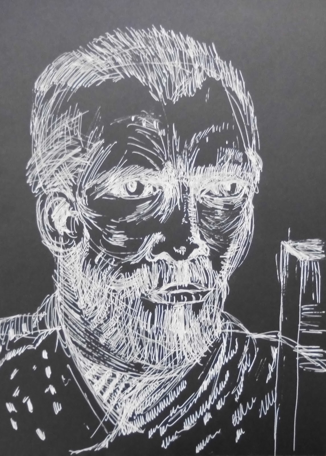 Circles of Light - Fylde: van Gogh, mark making and white & black