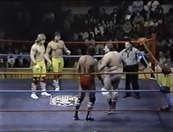 ProWresBlog: AWA 1/15/1988 - The Midnight Rockers vs Adrian Adonis and ...