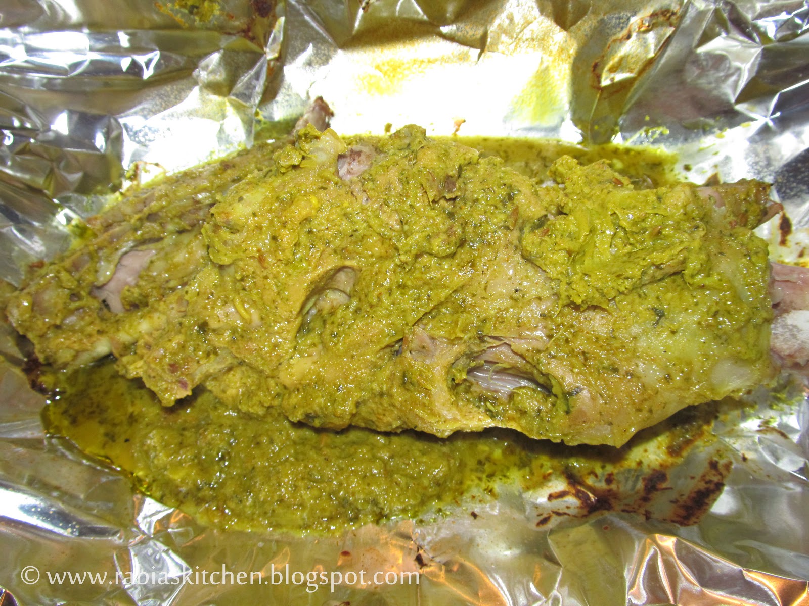 Rabia's Kitchen: Roasted Leg of Goat