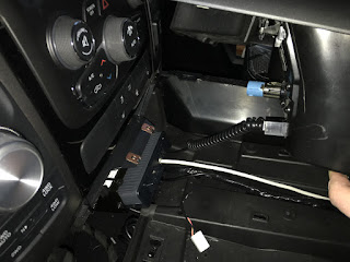 Mobile VHF/UHF Radio install in a RAM 1500