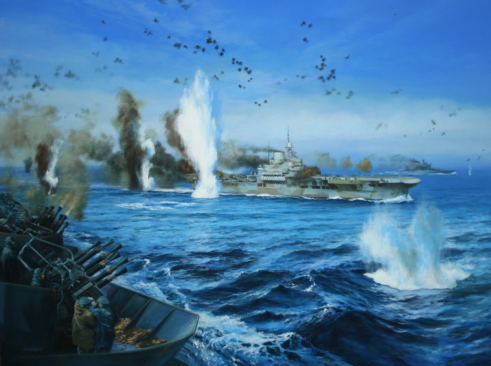 Kevin Clarkson's Art Blog: Operation Excess 1941