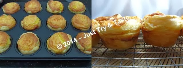 Tart Telur dengan Puff Pastry Instan | Just Try & Taste