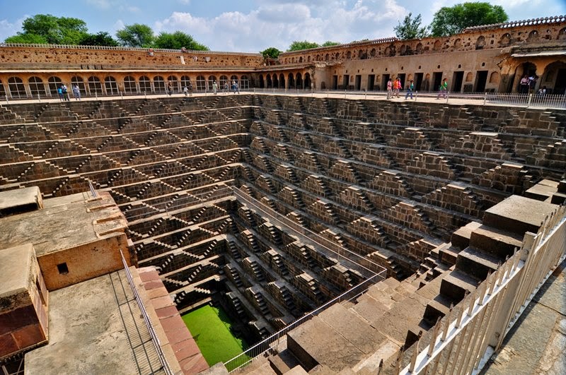 The Magnificent Structure of Ancient Step well, Chand Baori | Rajasthan ...