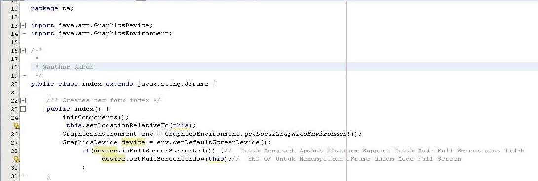 Belajar JAVA dengan berbahasa Indonesia