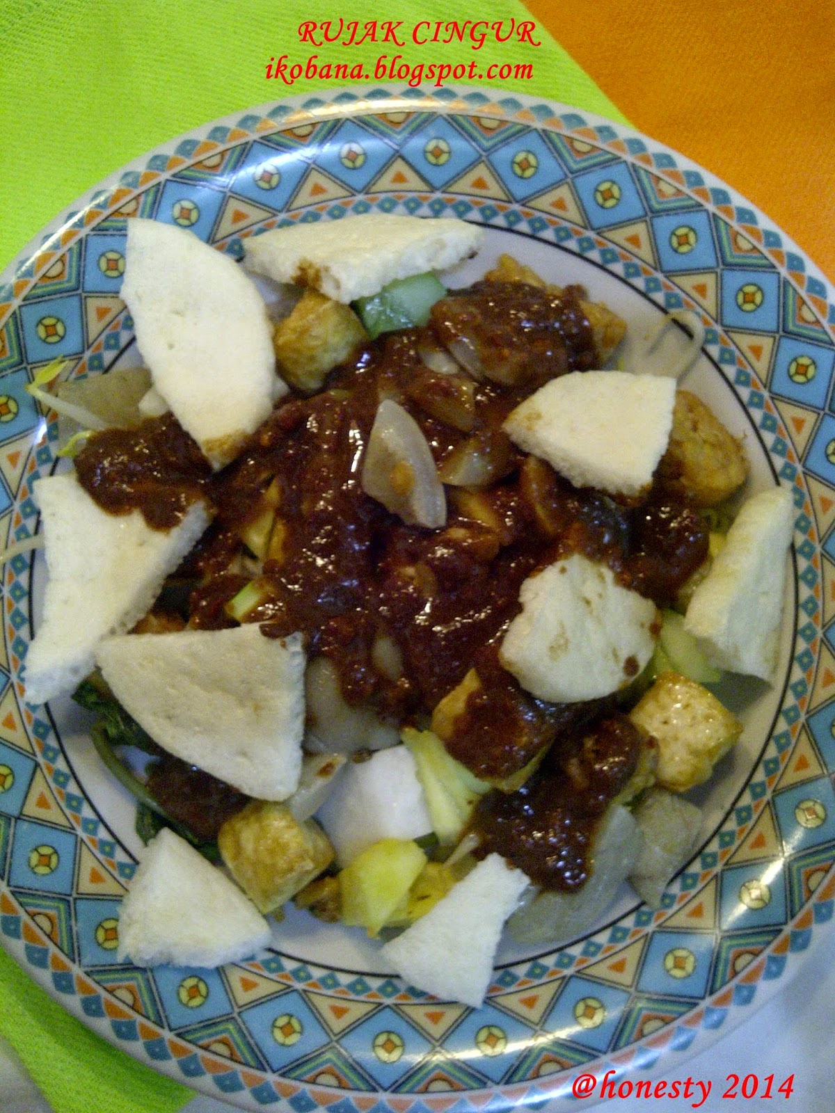 DAPUR IKOBANA: RUJAK CINGUR