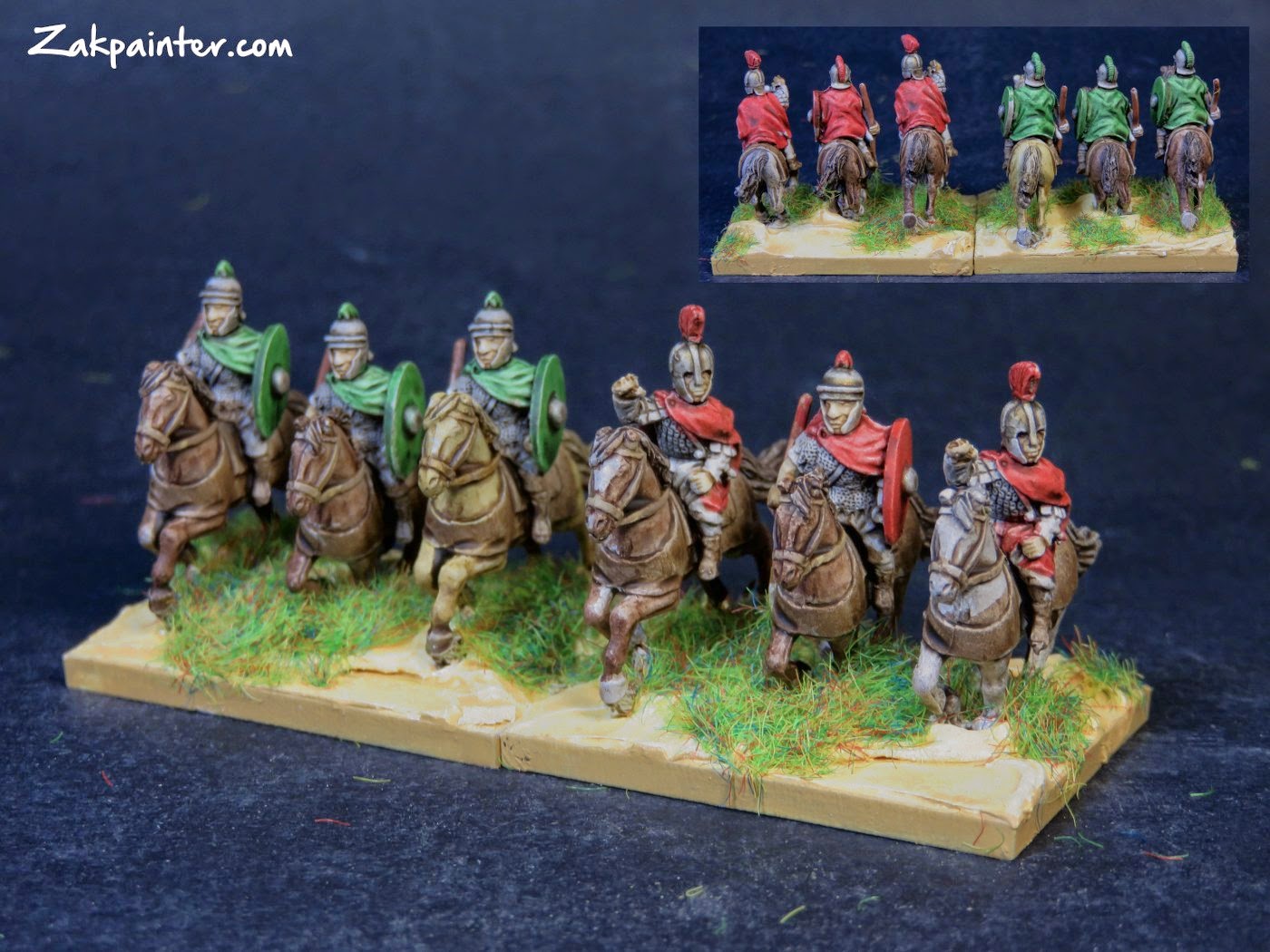ZakGallery: Painted 15mm DBA army: II/78 LATE IMPERIAL ROMAN