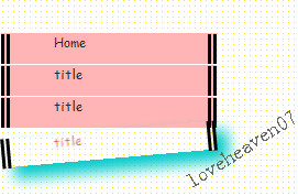 Membuat rotate page menu navigation II - WEB | LOVEHEAVEN 07