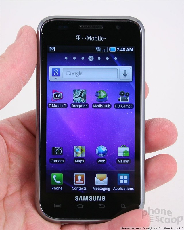 animation technology and games: Samsung Galaxy S 4G Review