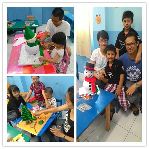 Lomba Membuat Boneka Salju