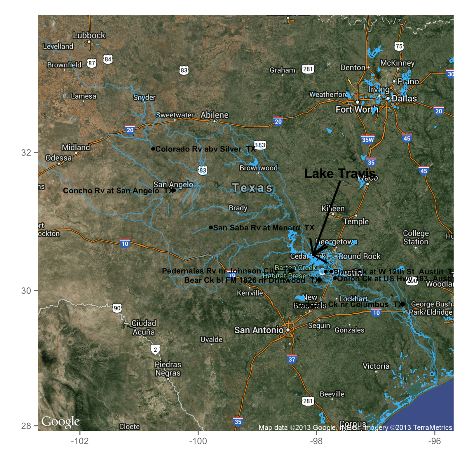 The Wannabe Data Scientist: Texas Flood: Modeling the Colorado River in ...