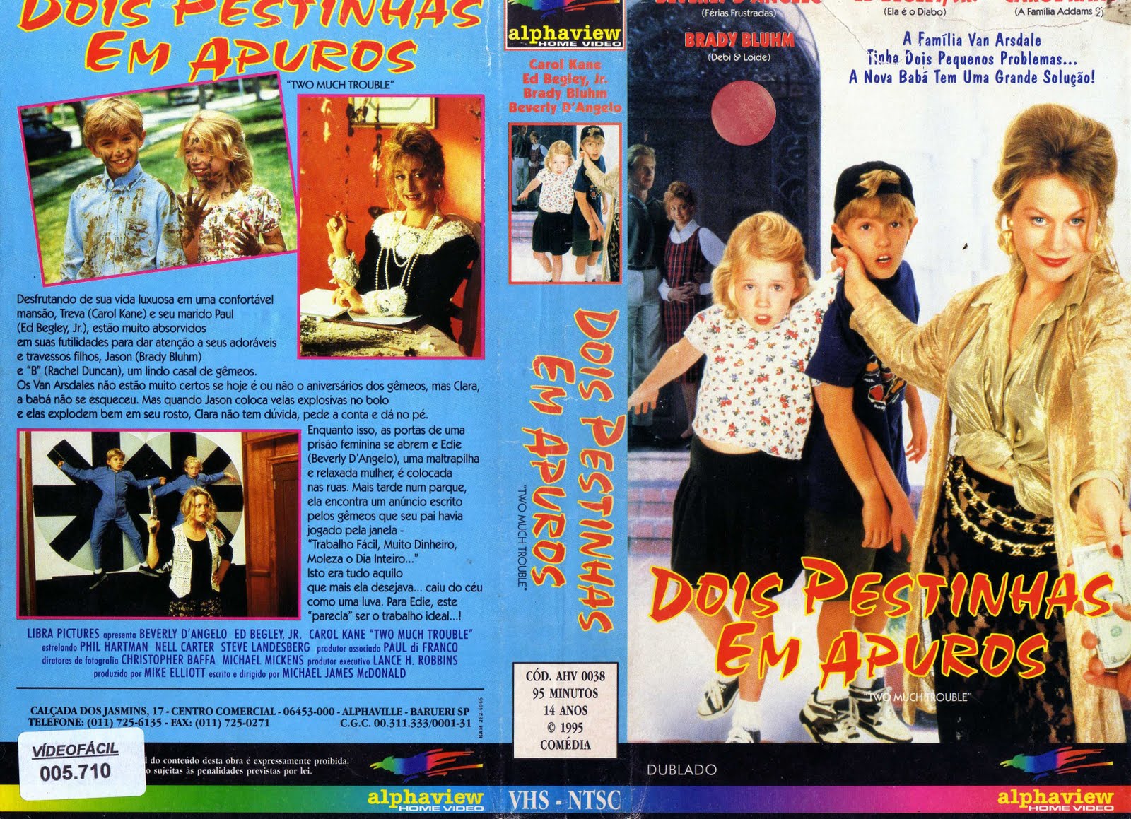 Mundo VHS: Dois Pestinhas em Apuros - Two Much Trouble