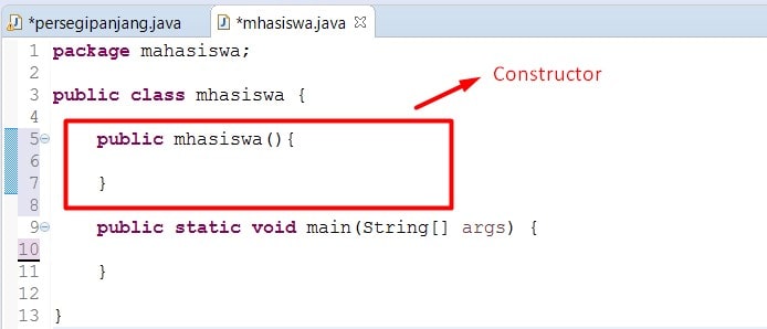 #3 Belajar PBO java :Pengertian Constructor - NginfoinDroid #3 Belajar PBO java :Pengertian Constructor - NginfoinDroid