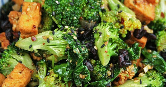 Zwarte rijst met boerenkool en broccoli | Plantaardigheidjes