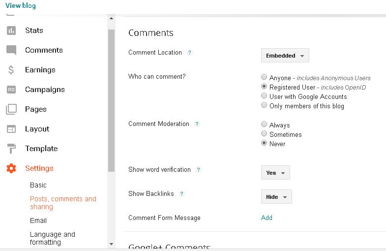 How To Start A Blog Using Blogger.Com