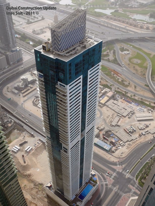 Dubai Constructions Update by Imre Solt: MAG 218 Tower photo, Dubai ...