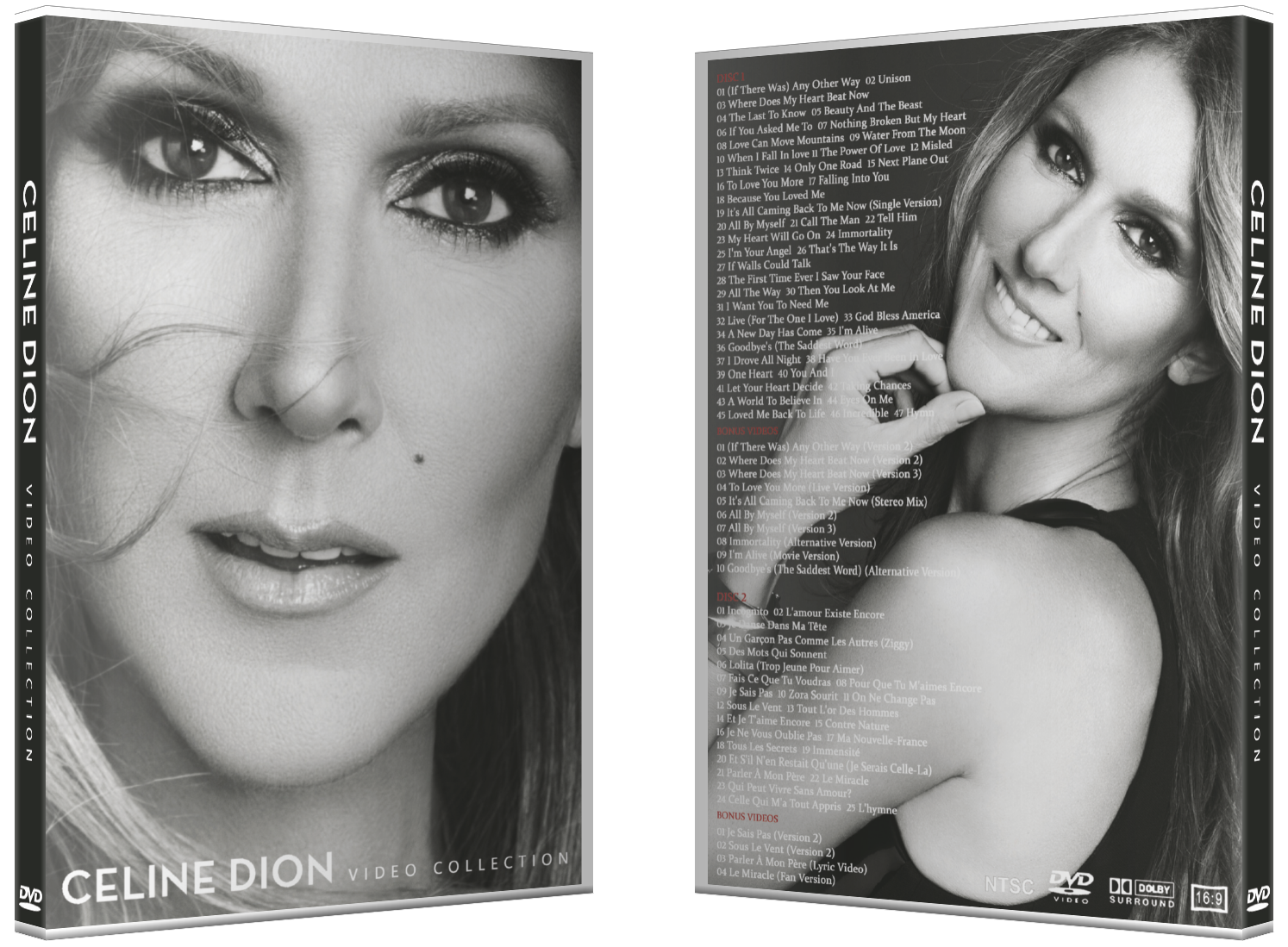 SALES VIDEOGRAFIAS - VENDA DE DVD`s: CELINE DION - VIDEO COLLECTION