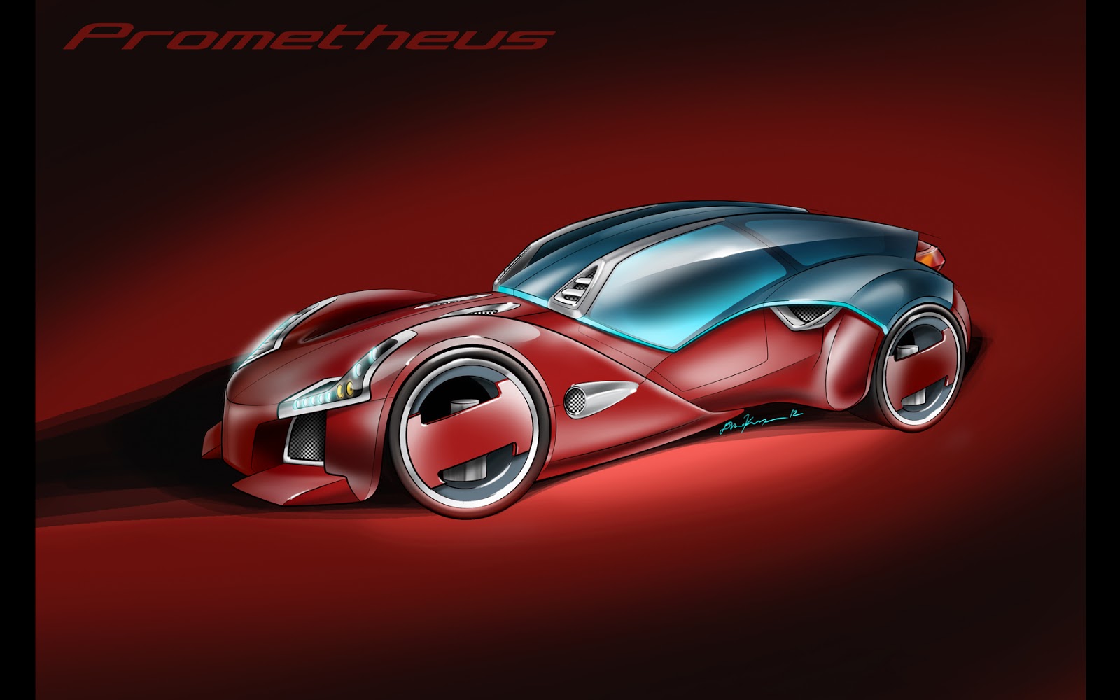 Darren McKeage: Car Render Tutorial - Prometheus car (2012)