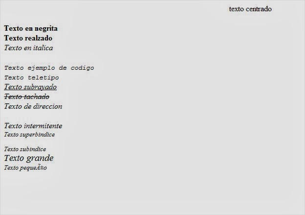 ejemplos de lenguaje html: Taller septiembre
