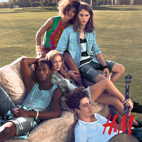 H&M Divided Indie Festival Lookbook 2013