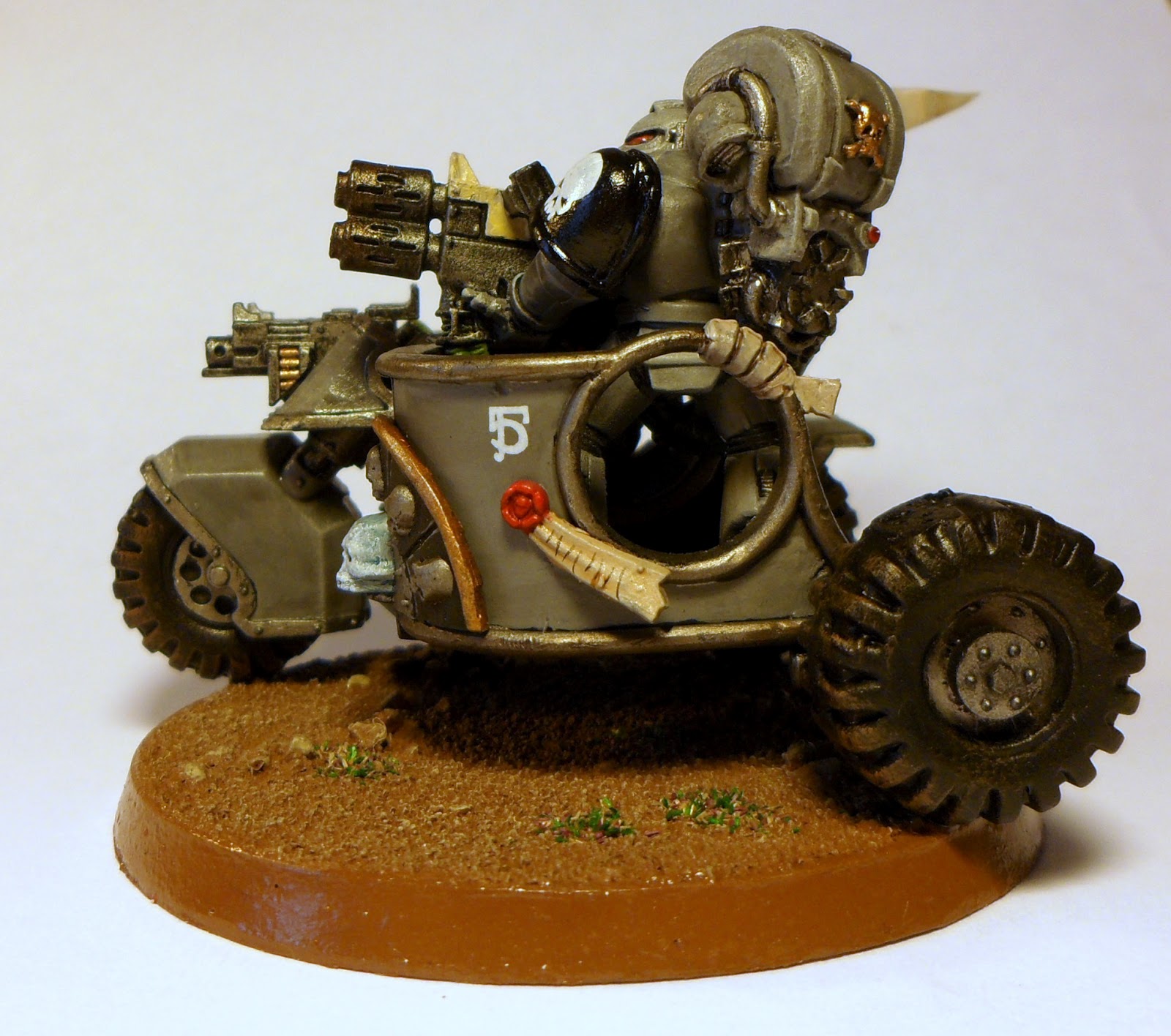 WeeMen: Relictors Space Marine Attack Bike Conversion - for BW3