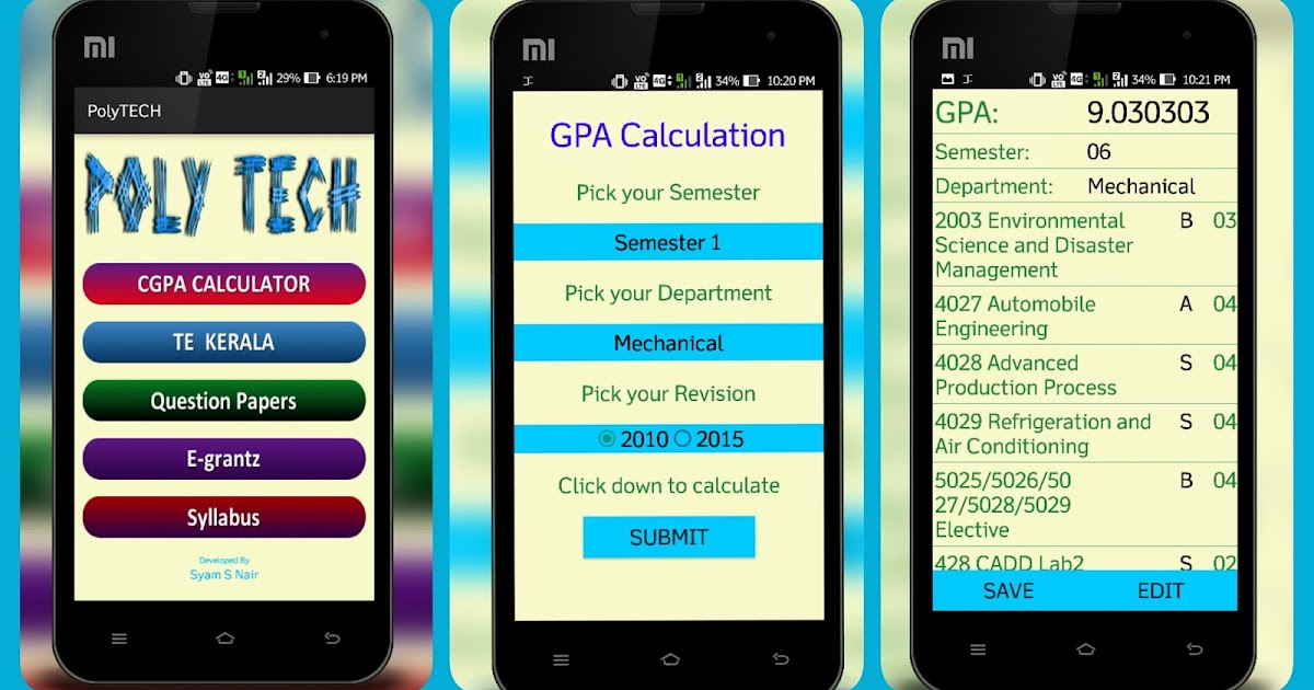 PolyTECH Android APP