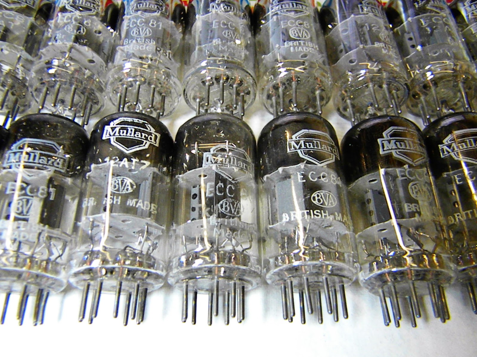 NOS Tube Store: Mullard ECC81 / 12AT7 1950's