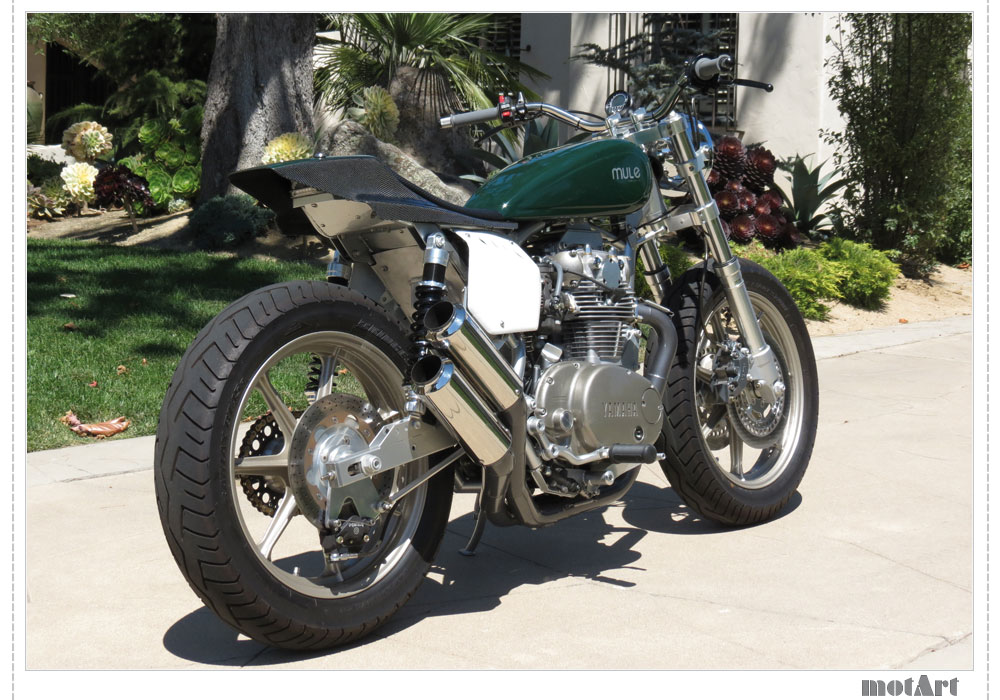 MotArt: 650 Yam by Mule Motorcycles