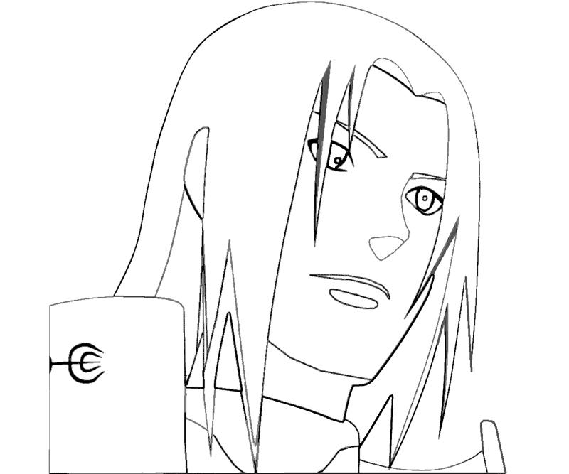 Hashirama Senju Coloring Coloring Pages Coloring Pages