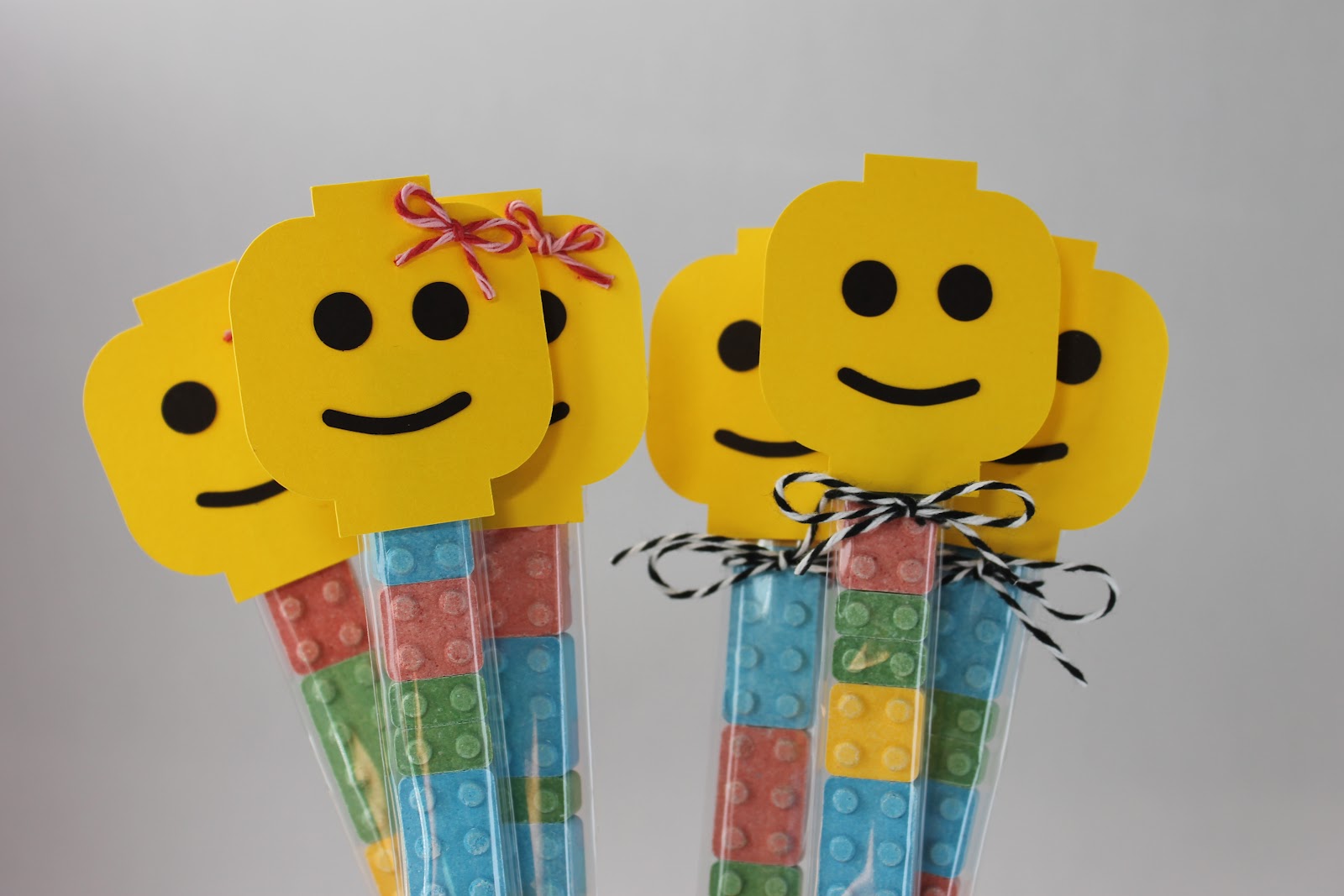 Twineology by: Timeless Twine: Lego Head Candy Sticks