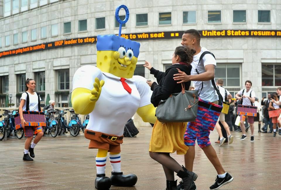 NickALive!: Nickelodeon Megastar SpongeBob SquarePants Spreads ...