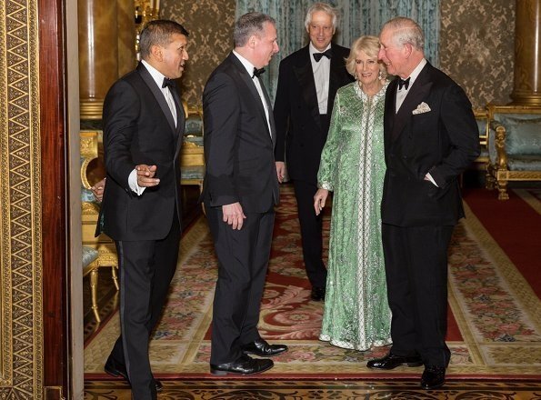 The Duchess of Cornwall attended a reception at Unicorn Theatre