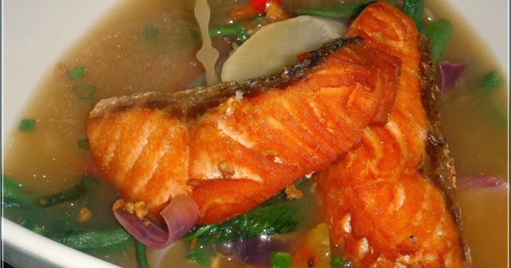 Sinigang na Salmon at Bauhinia Filipino Cuisine