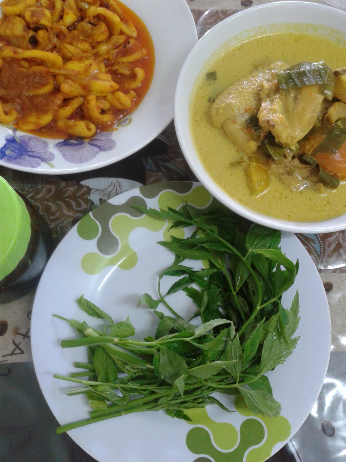 INTANBLING: ulam daun selom