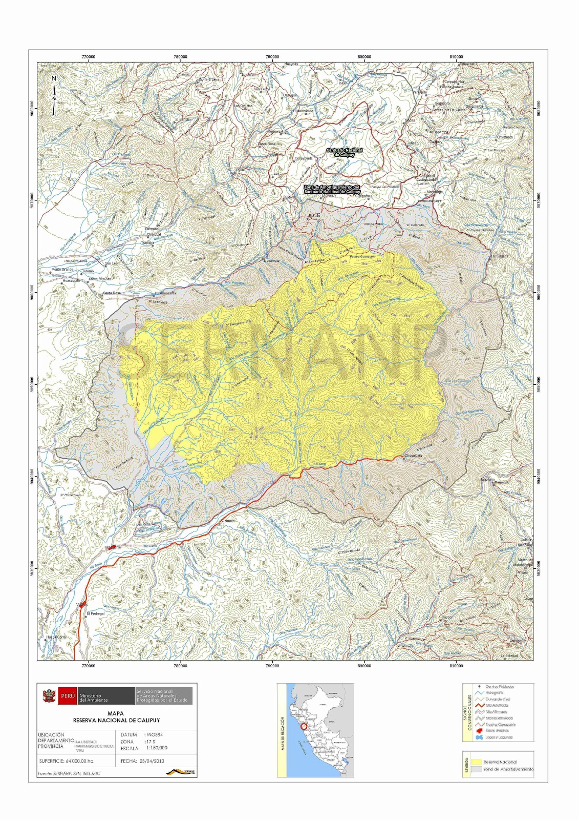 CARTOGRAFIA DIGITAL DE PERU 1/100000: 2012