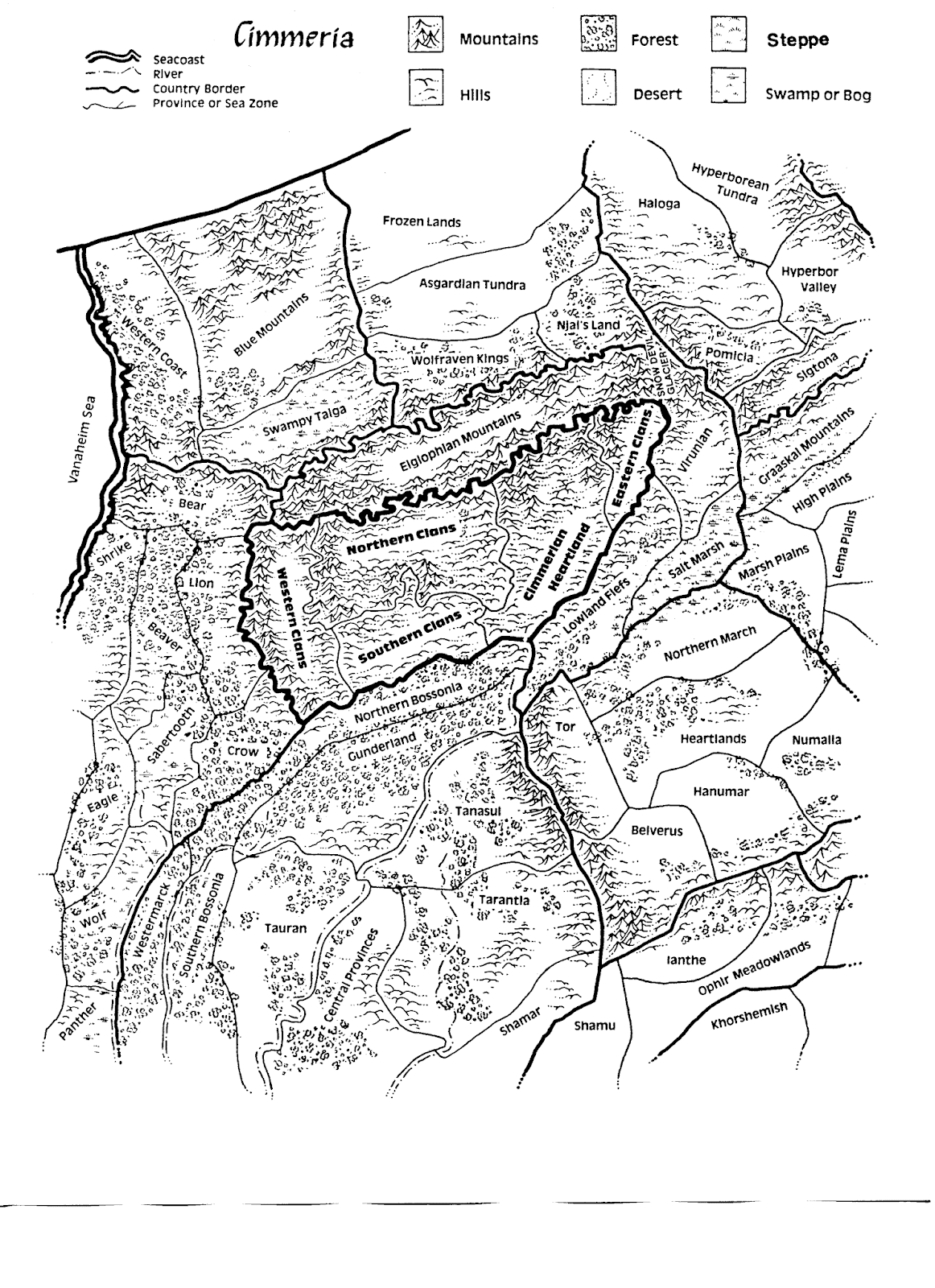 Cimmeria | Era Hiboriana - Fox Press™