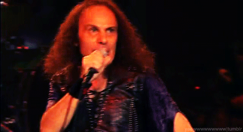 AKI GIFS: Gifs animados Ronnie James Dio