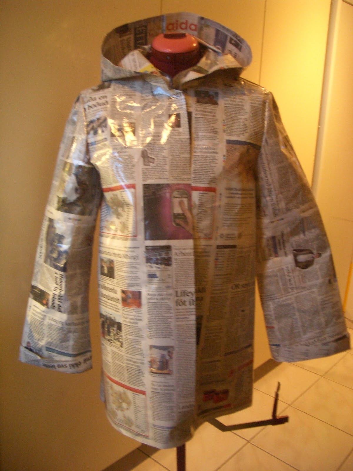Dora's fashion thinking: Recycled coats